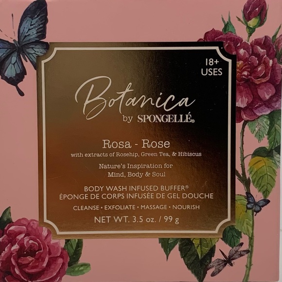 Spongelle | Bath & Body | Spongelle Sponge Body Buffer Rosarose 8washes ...